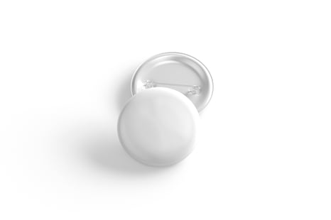 Round Badge 3D Model on Yellow Images Creative Store - 144839