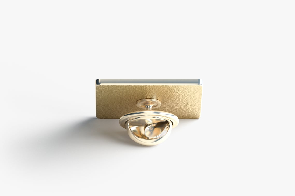 Rectangular Enamel Pin 3D Model on Yellow Images Creative Store - 145018