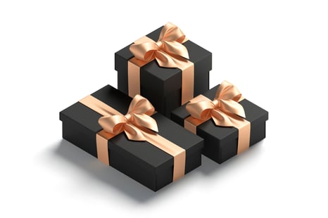 Gift boxes set - 3 box shapes 3D Model on Yellow Images Creative Store - 145064