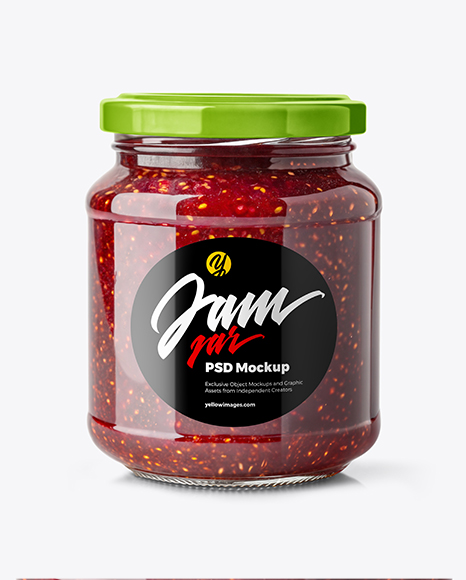 Jam mockup - PSD template, JPG, PNG images and design to download
